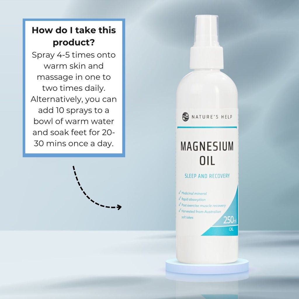 Pure Magnesium Oil – 250ml | Buy Organic Magnesium Massage Oil & Spray ...