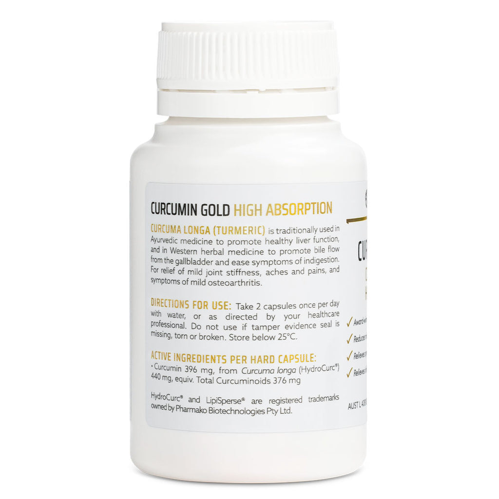 Curcumin Gold - Joint Support – Turmeric Australia