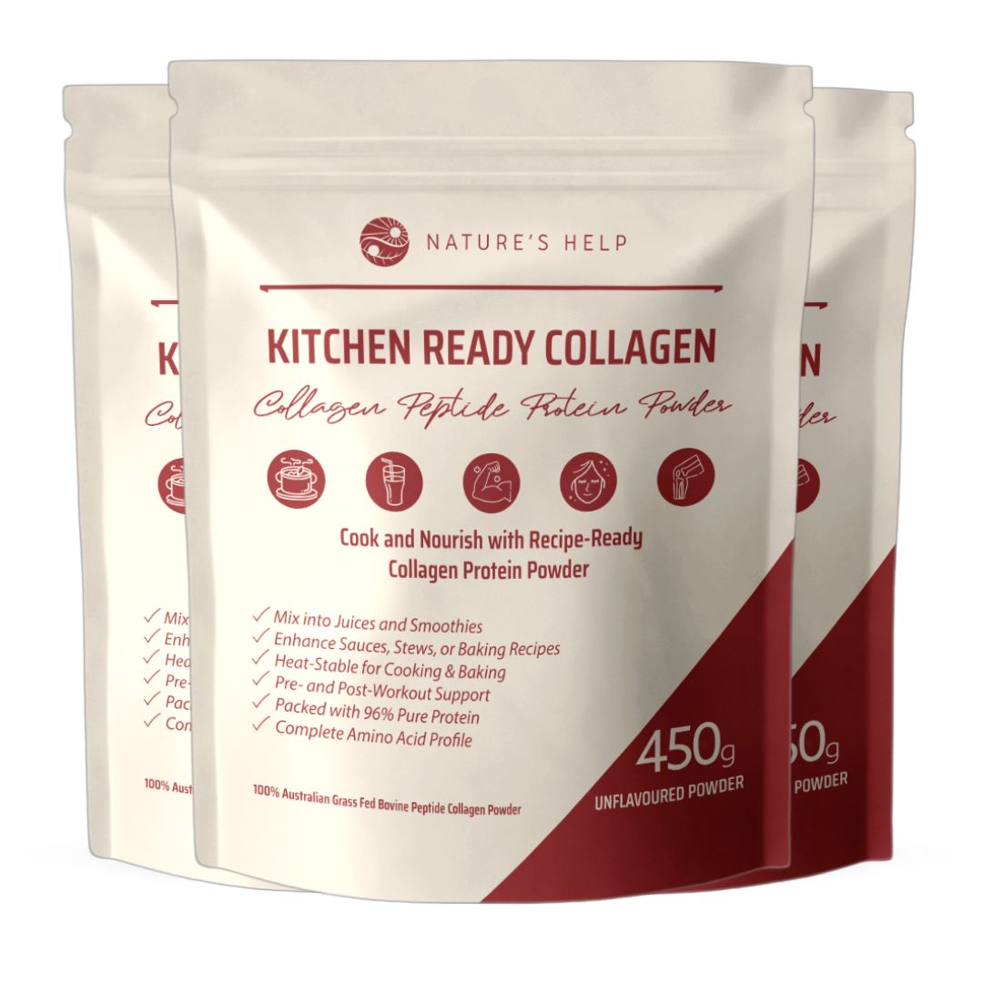Kitchen Ready Collagen Protein Powder – Turmeric Australia