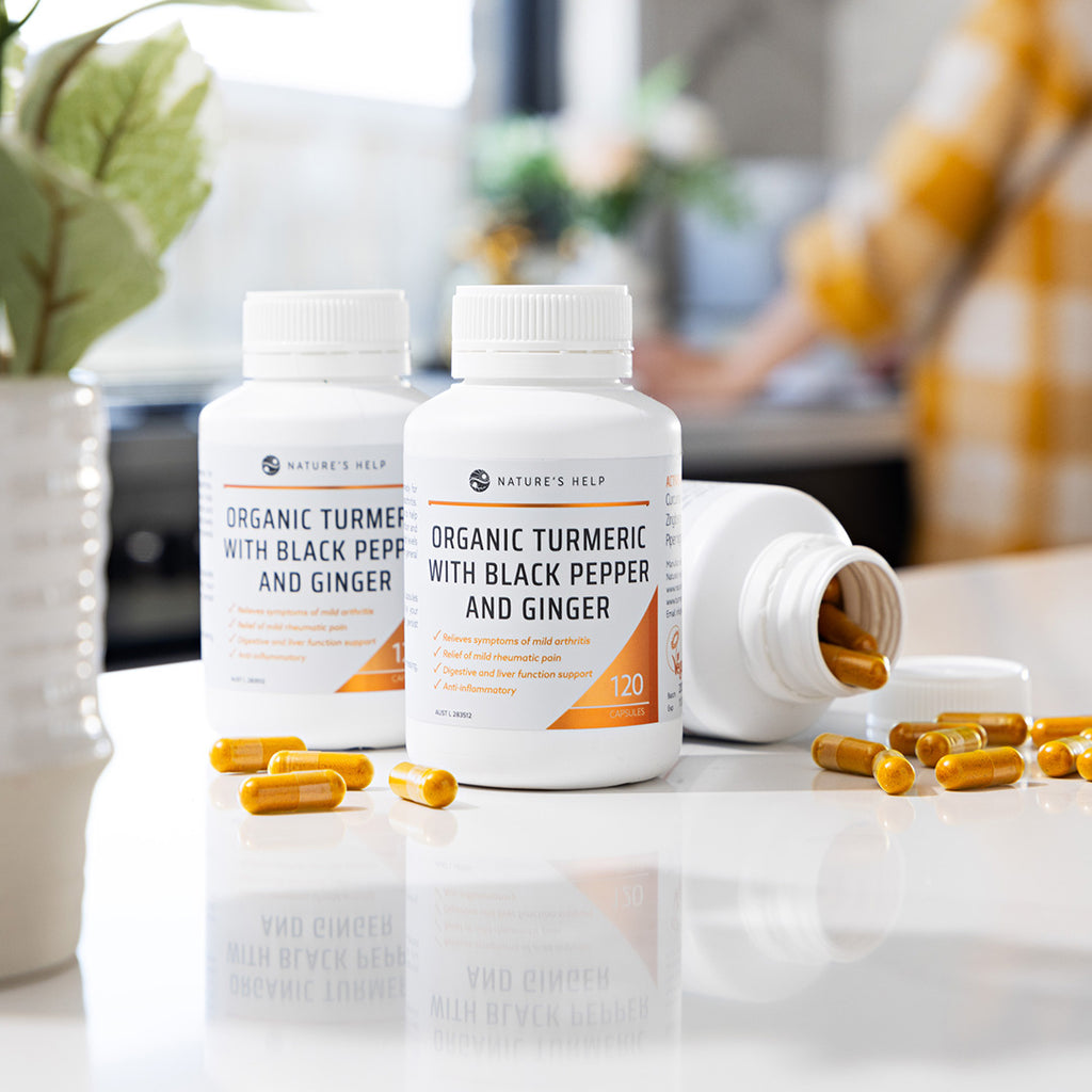 Organic Turmeric Capsules – 3 Bottle Value Buy – Turmeric Australia